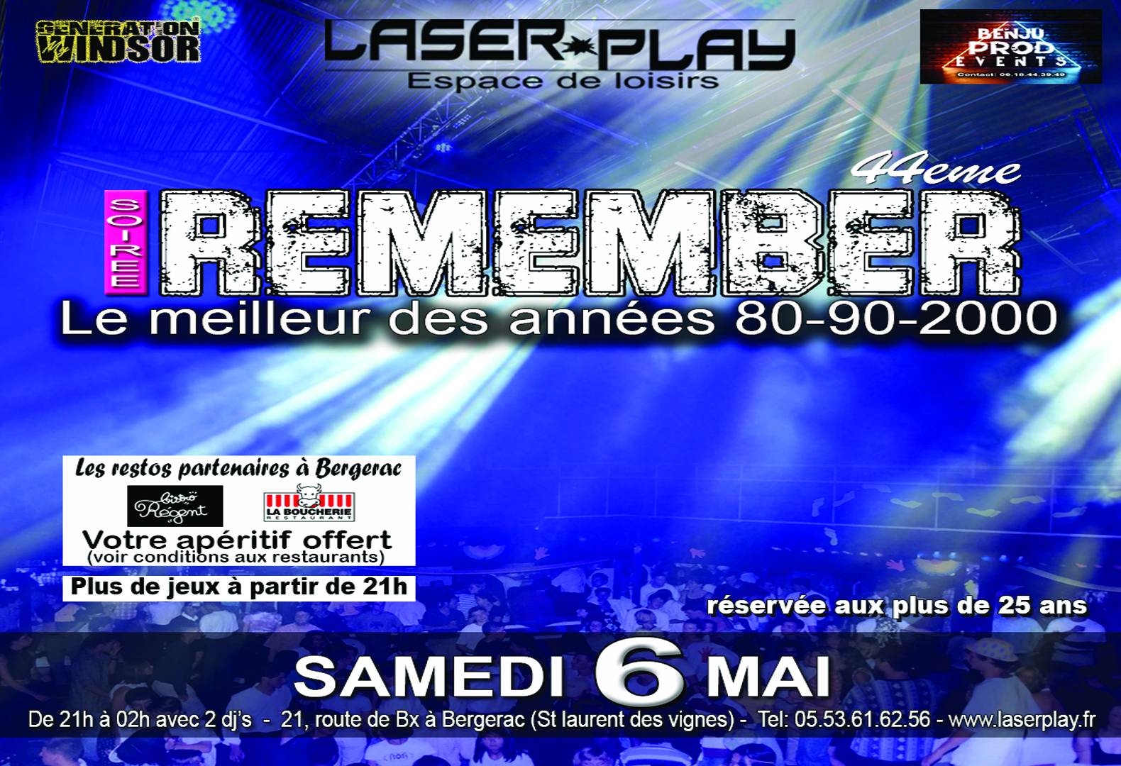 ÉVÈNEMENT - LASER PLAY